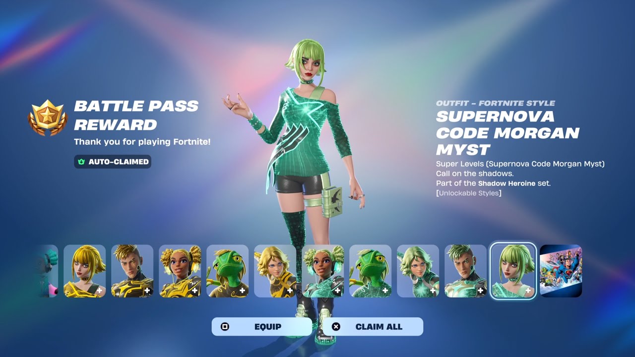 HOW TO UNLOCK ALL SUPERNOVA CODE SUPER STYLES SKINS IN FORTNITE CHAPTER ...