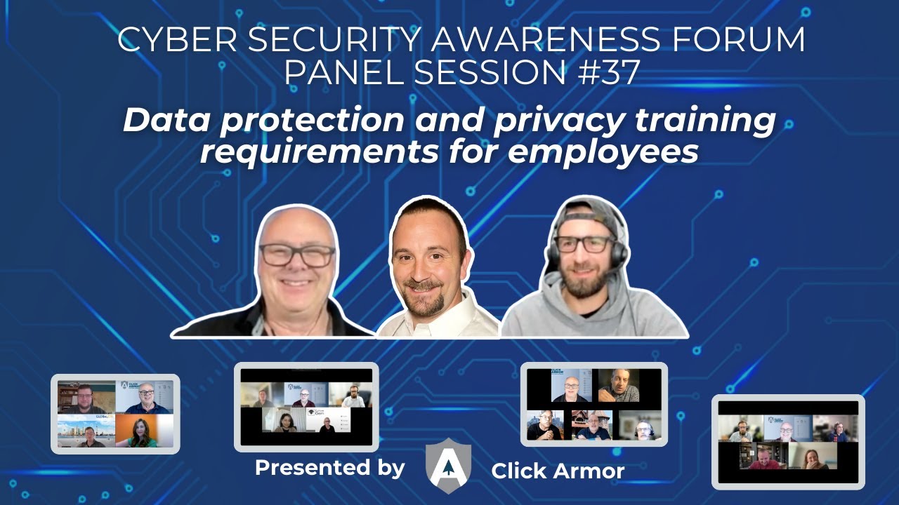 Data protection and privacy training requirements for employees - YouTube