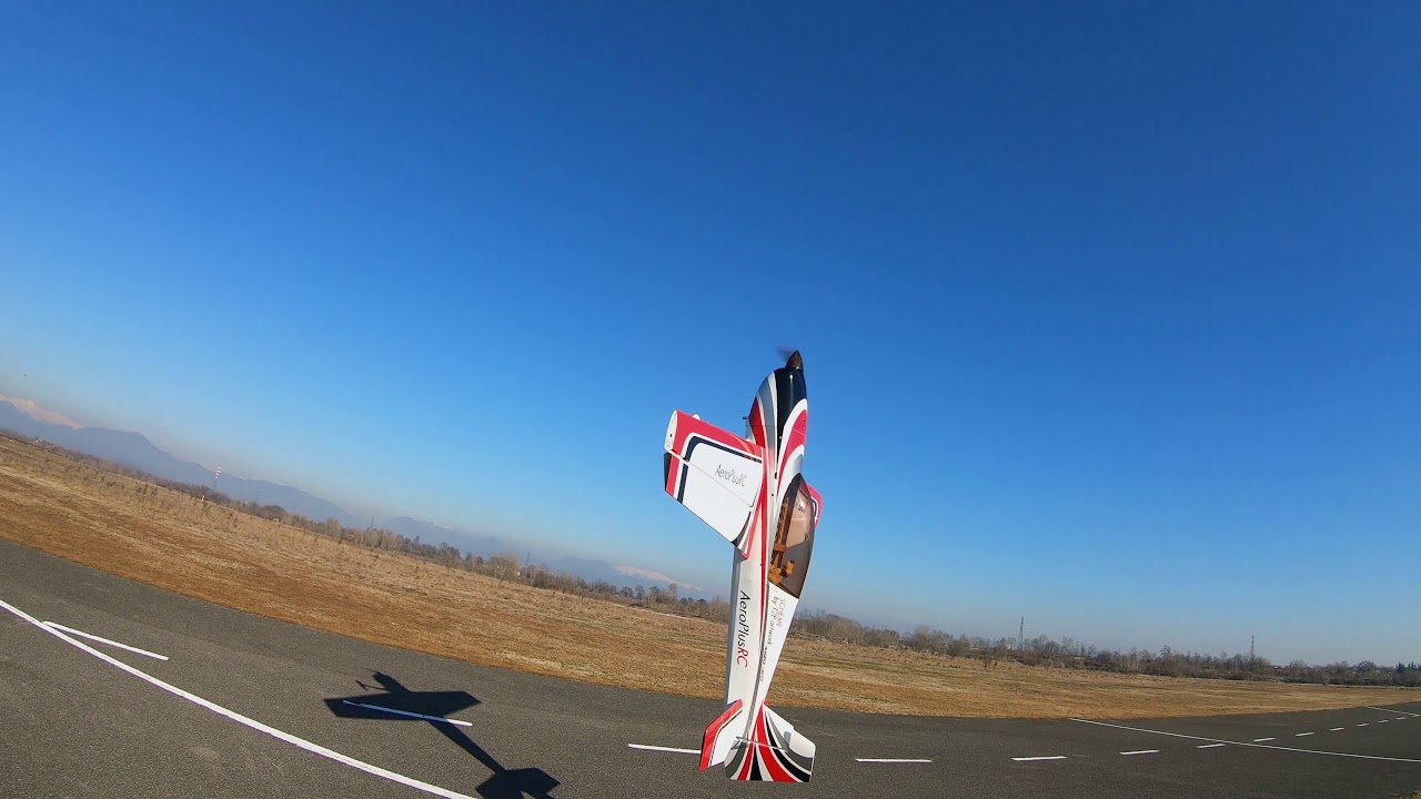Extra 300LT Gopro head view - YouTube