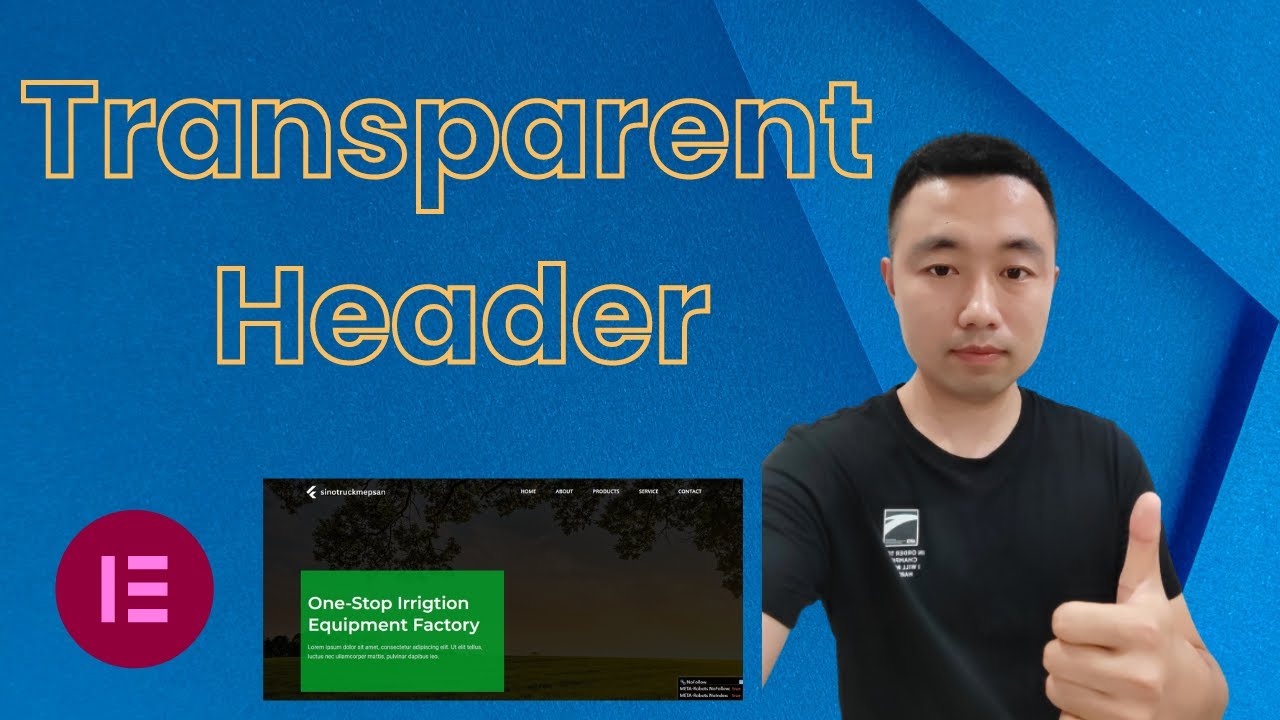 Elementor Transparent Header YouTube elementor-transparent-header-youtube