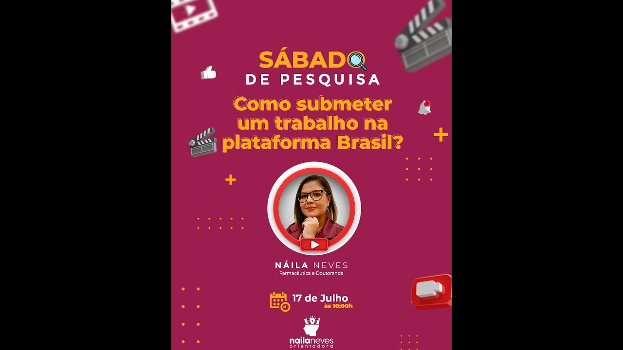 Como submeter um trabalho na plataforma Brasil? - YouTube