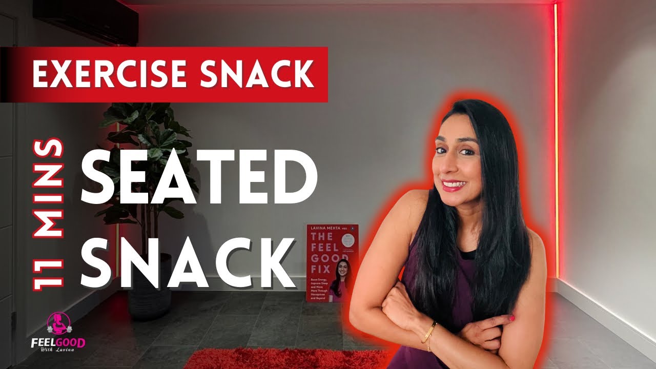 11m Seated Exercises | Strength,HIIT,Core, Balance, Stretch | TV, wfh ...