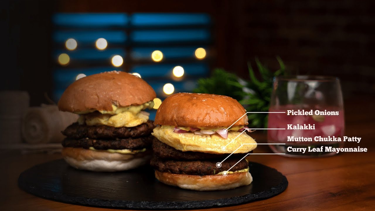 We tried this South Indian Fusion Burger Recipe and this is how it ...
