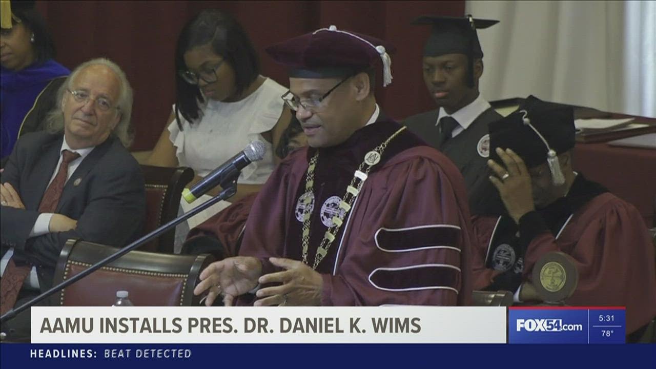 Alabama A&M installs new president - YouTube