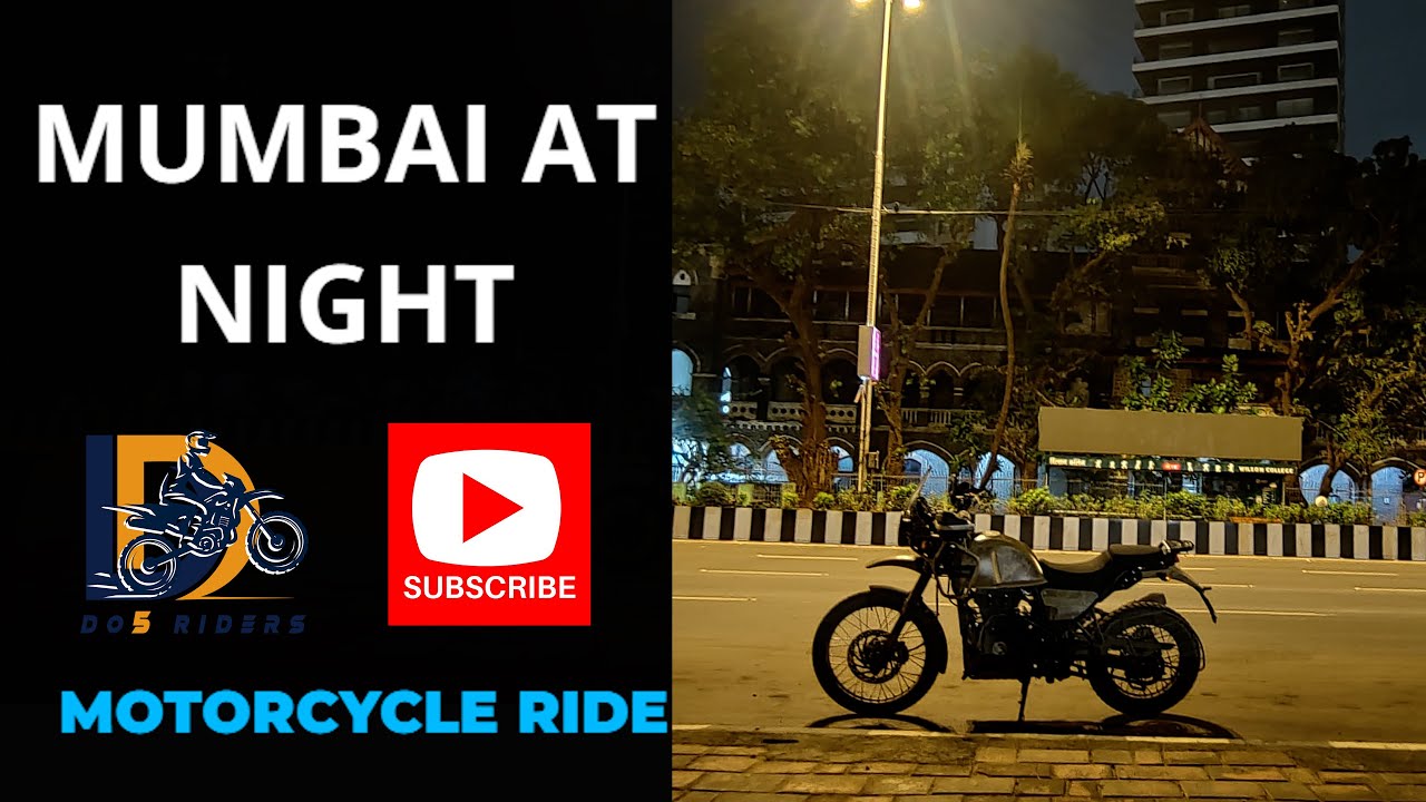 Exploring Mumbai: A Night Ride on Motorcycles - YouTube