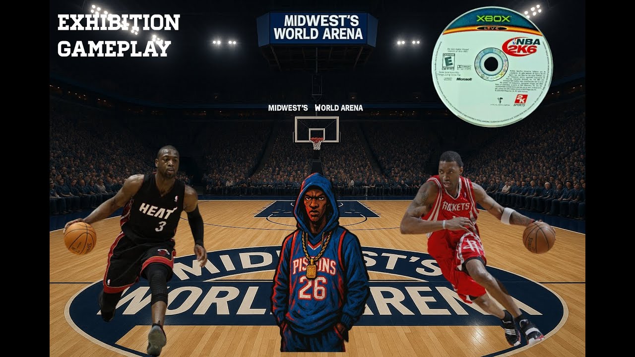 NBA 2K6 Gameplay |XBOX| With Commentary |Rockets vs Heat| - YouTube