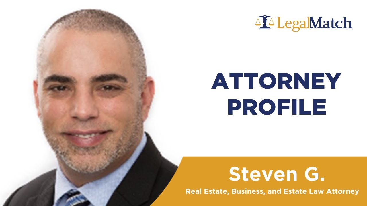 Meet Real Estate Law Attorney Steven G. - YouTube