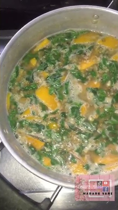 Ginisang monggo with kalabasa at malunggay - YouTube