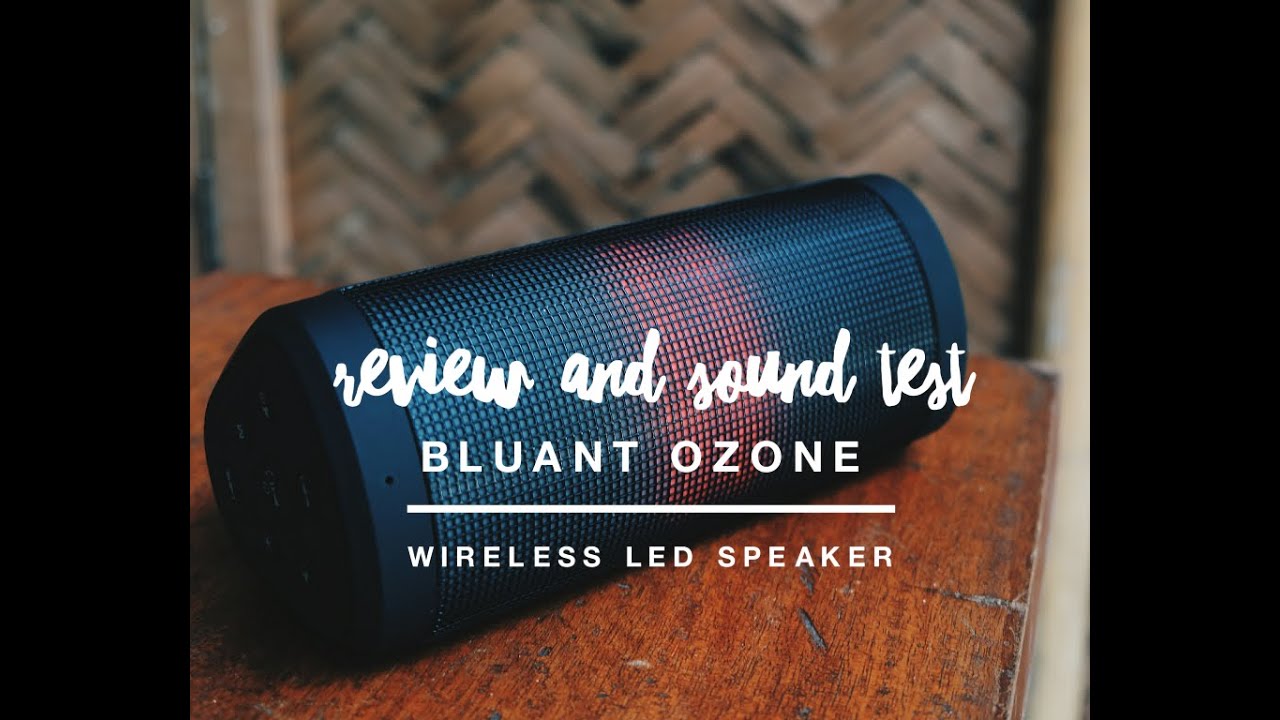 BluAnt OZONE Wireless LED Speaker + How to Connect/Pair via Bluetooth ...