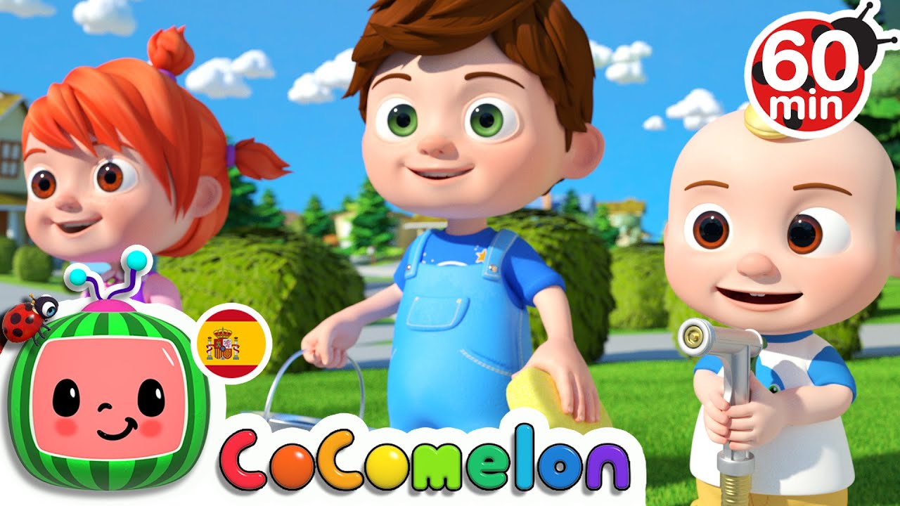 CoComelon en Español | Lavemos el auto | Compilación de Canciones ...