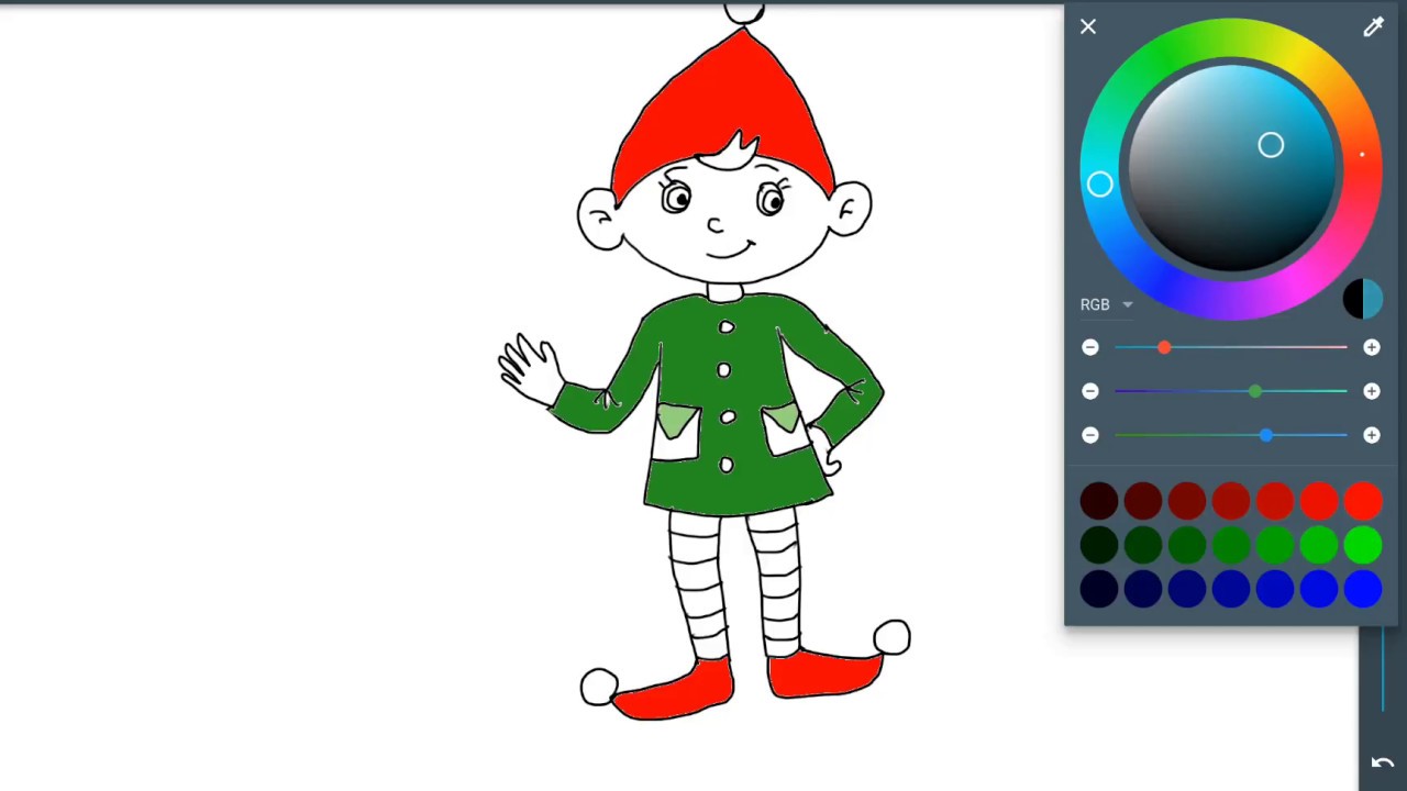 Sa desenam un pitic - YouTube