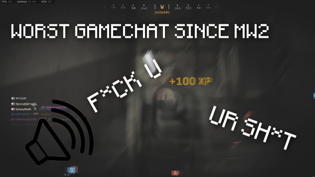 CoD game chat is now RACE WARS - YouTube