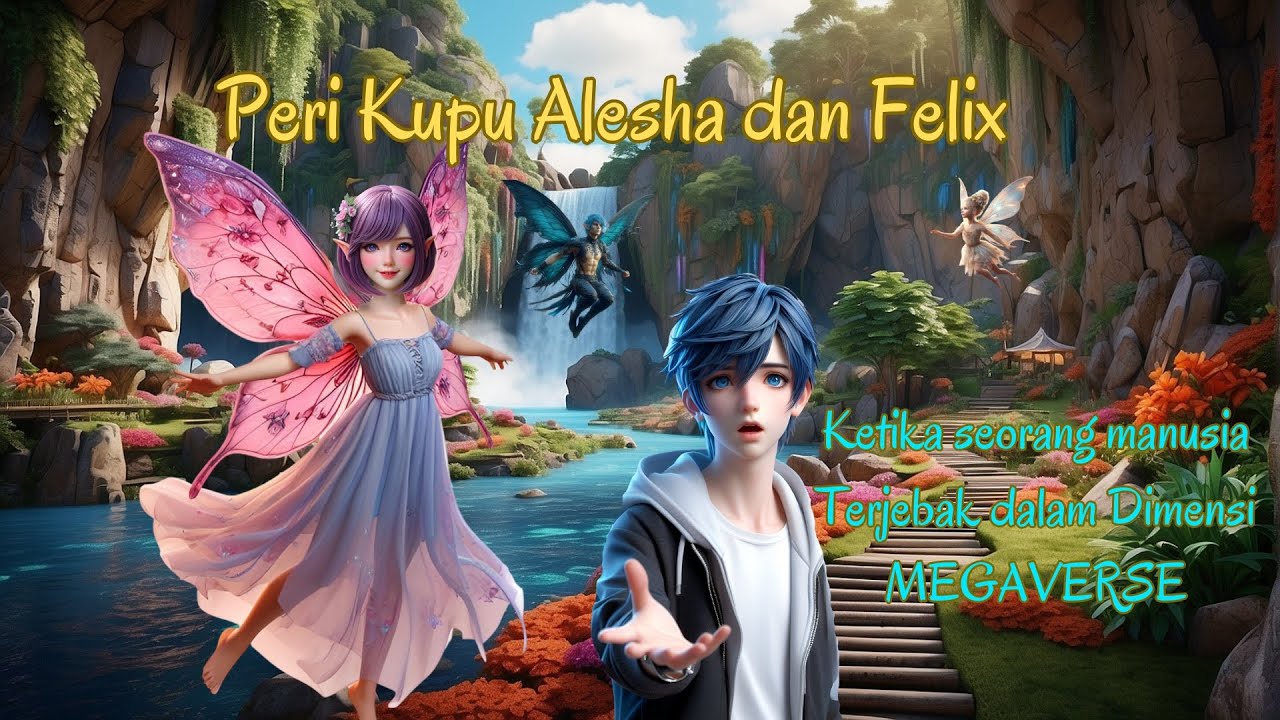 Peri Kupu Alesha dan Felix yang tersesat di Megaverse | Cerita Animasi ...
