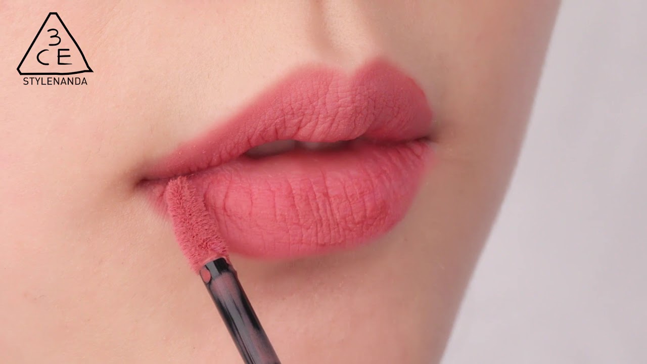 SON 3CE VELVET LIP TINT #NEAR AND DEAR - YouTube