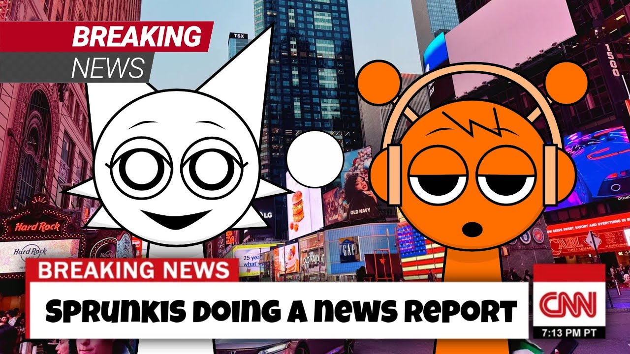 BREAKING NEWS: Sprunkis doing a News Report [Talking Sprunki News 30 ...