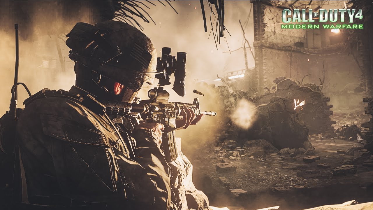 Call of Duty 4 Modern Warfare | Mission 08 Shock and Awe [1080p 60fps ...