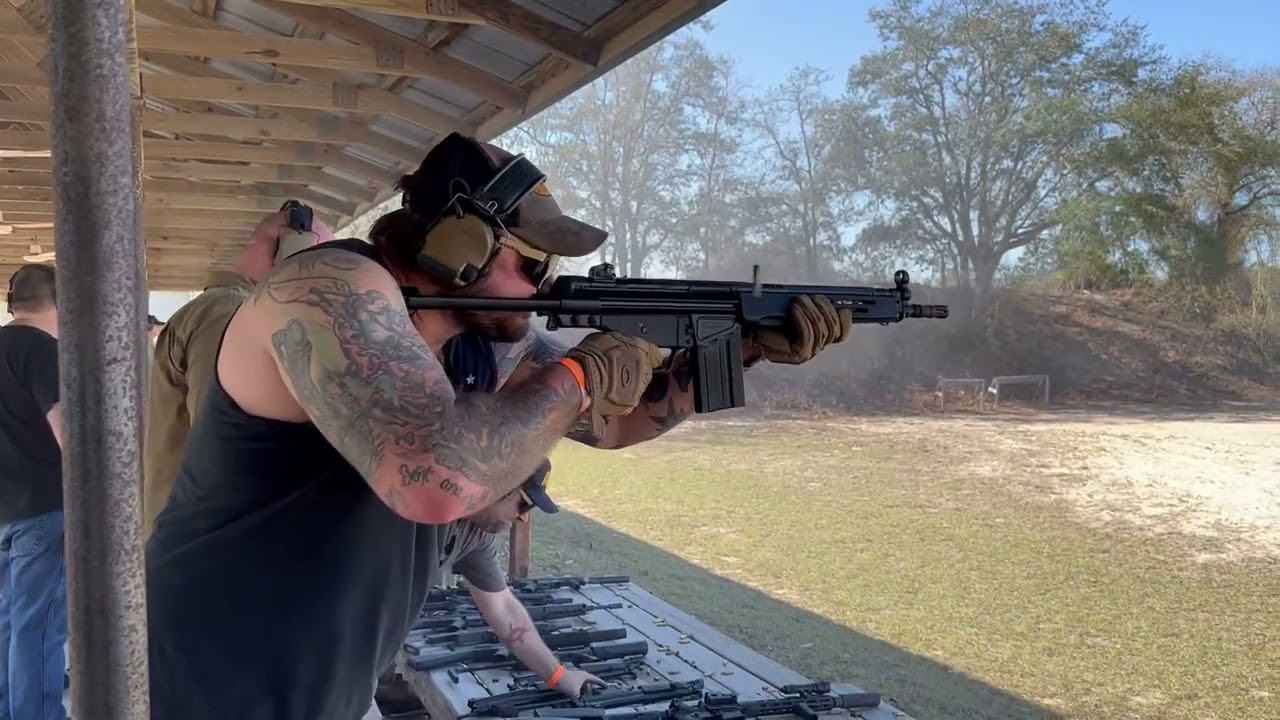 HK G3K - Full Auto - Thumper - YouTube