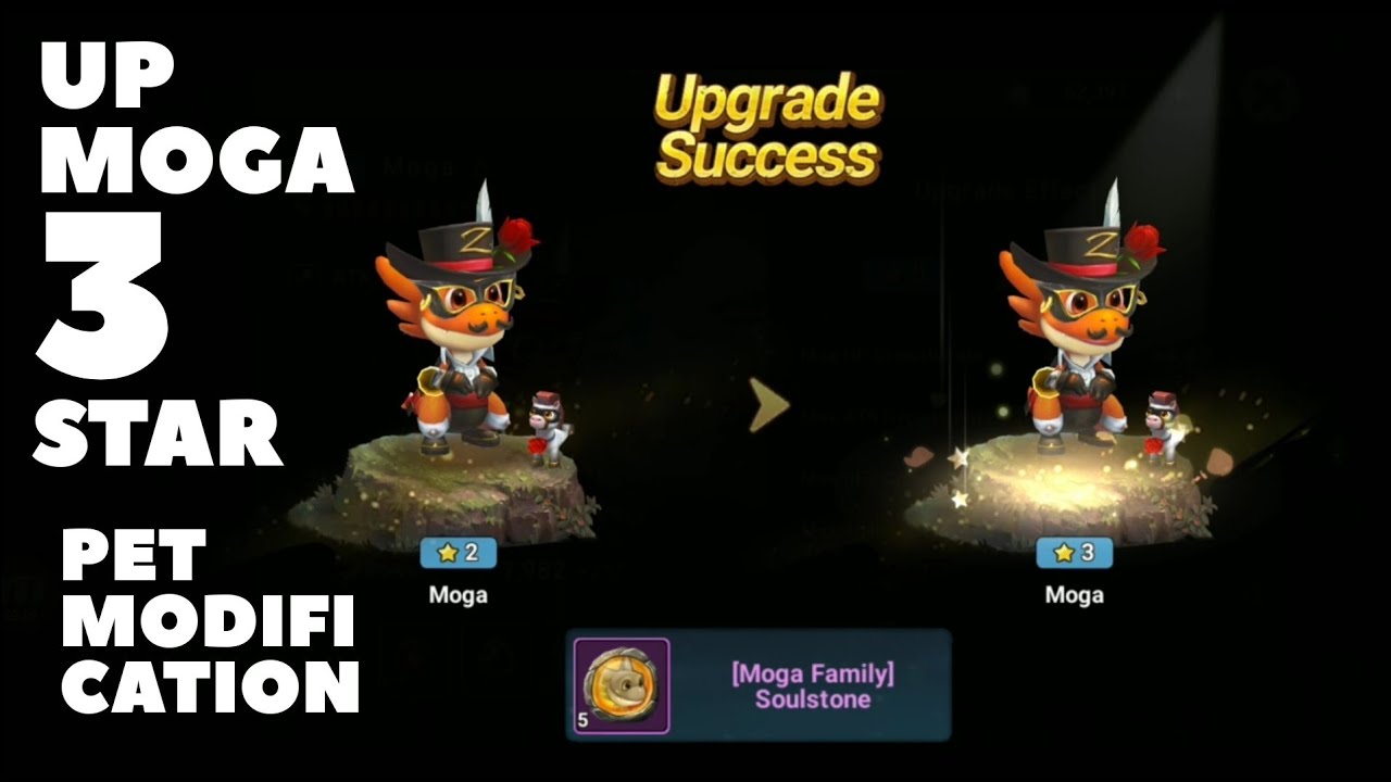 StoneAge World : Up Moga to Star 3!! Pet Modification and How to get it ...