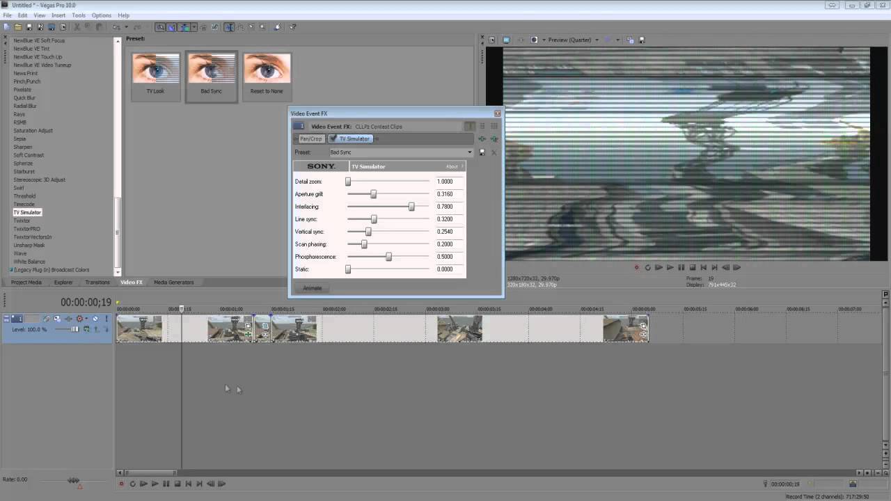 Combat Arms Tutorial: TV Simulator + Pop Effect | Sony Vegas - YouTube