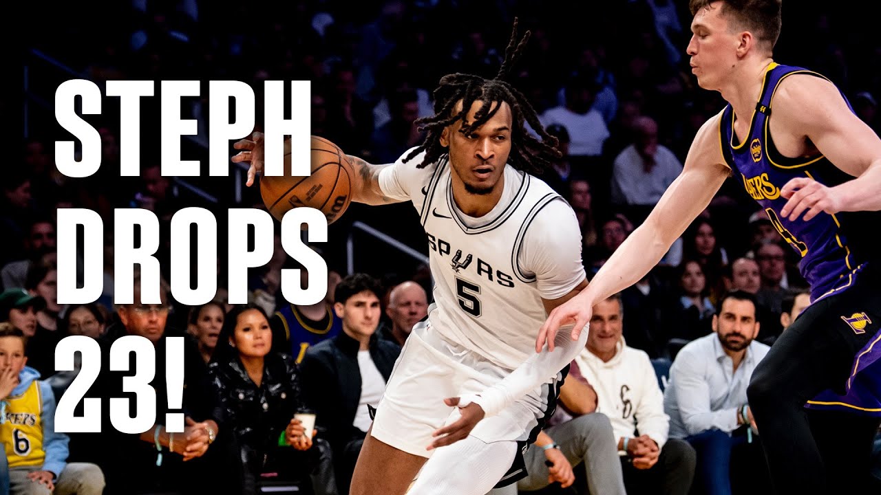 Steph Castle Drops 23 POINTS vs Lakers! - YouTube