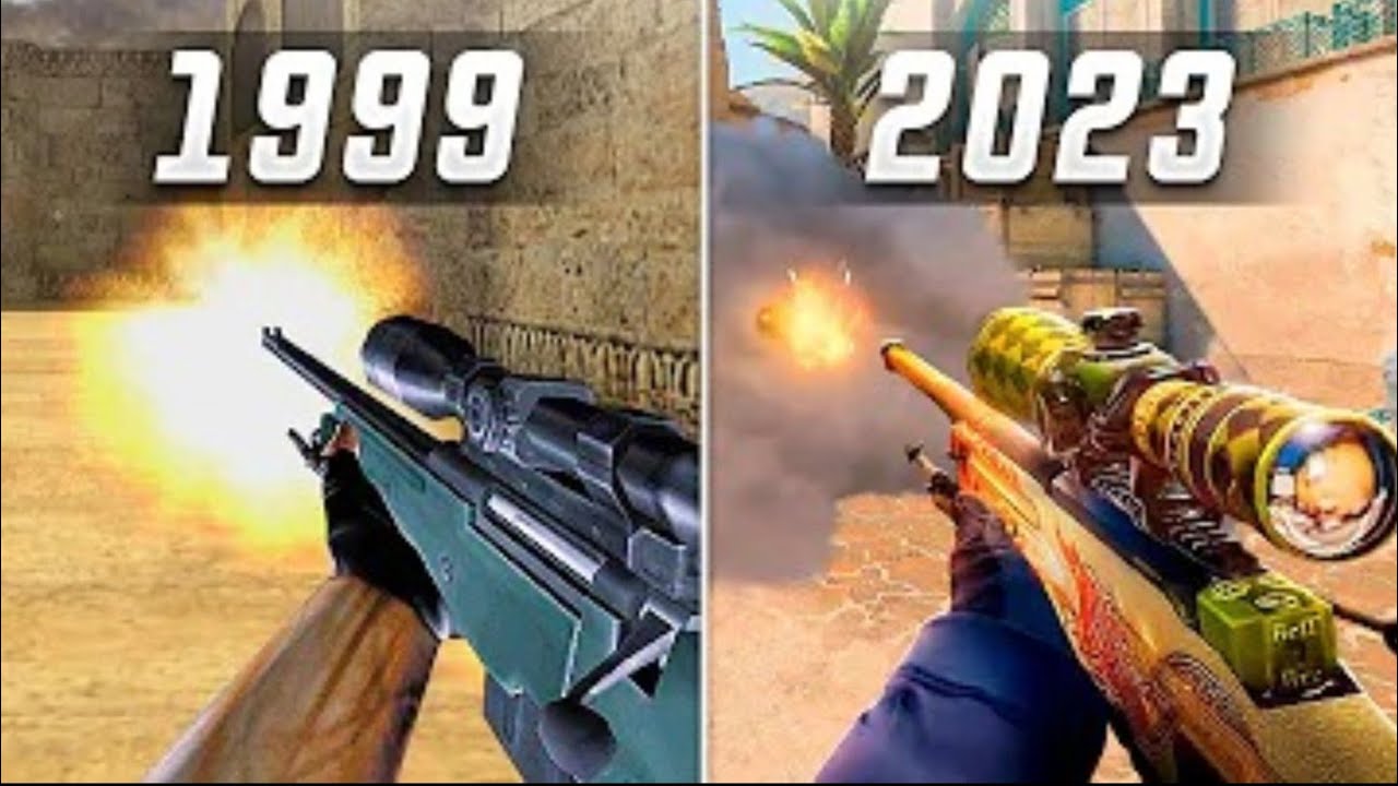 Counter Strike Evolution from 1999 at 2023 - YouTube