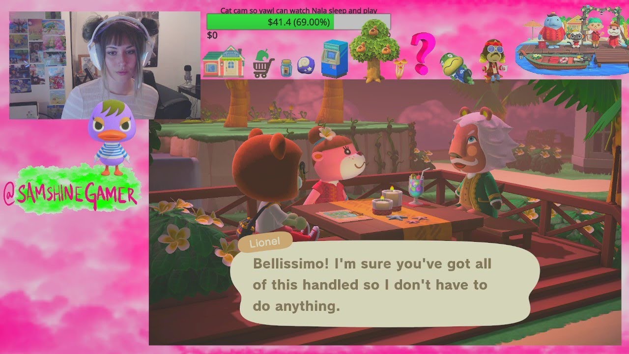 Happy Home Paradise - Lionel the Smug Lion Villager - YouTube