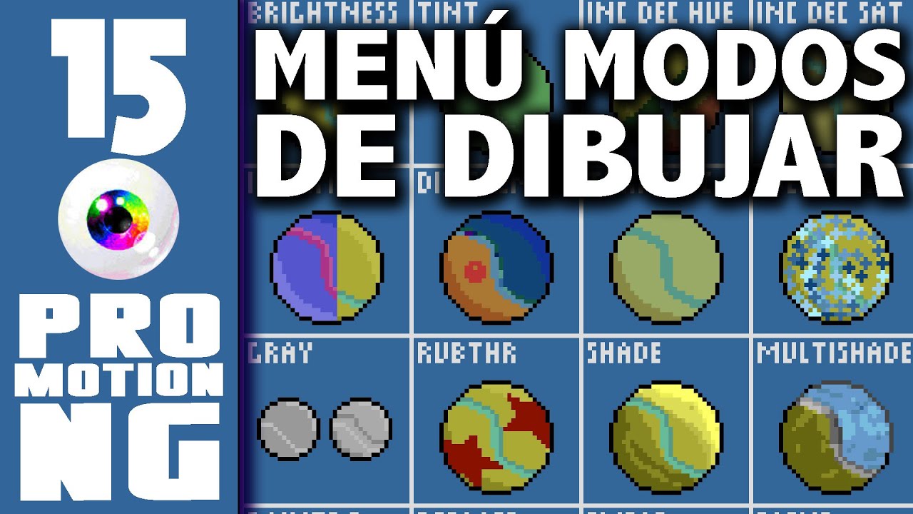 Menú de modos de dibujo 🎨 en Pro Motion NG | 15 - YouTube