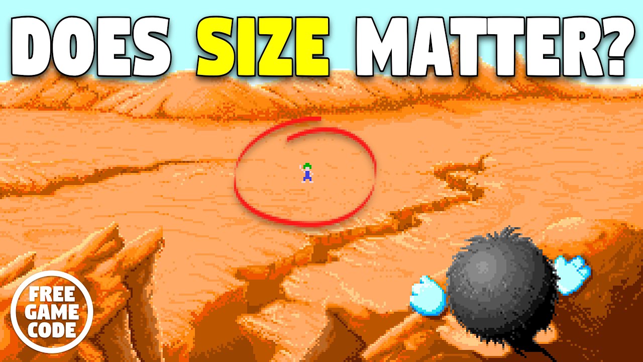 Can You Even See Them? The Smallest Playable DOS Game Characters - YouTube