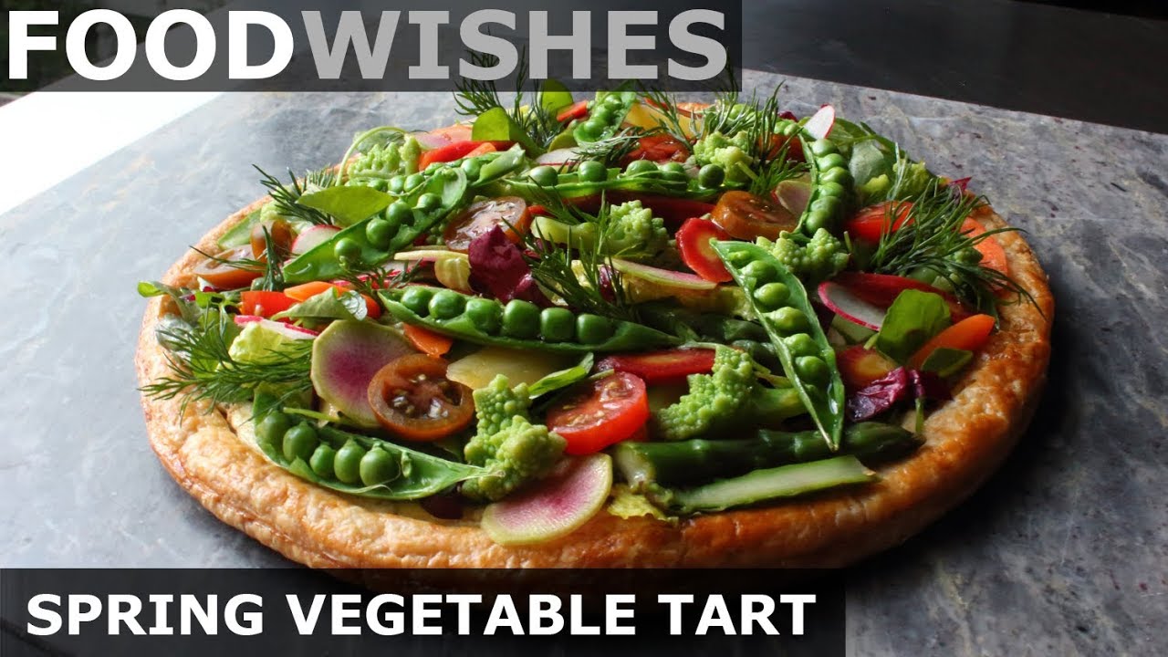 Spring Vegetable Tart