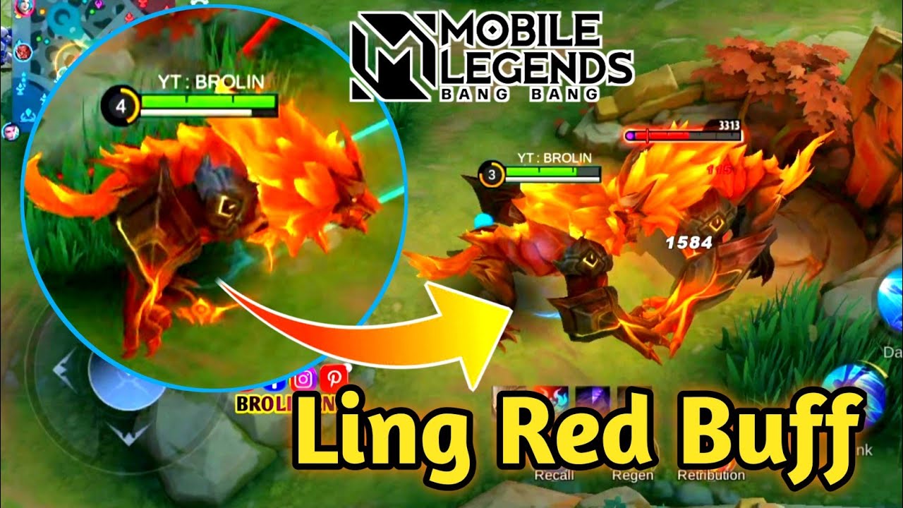 Ling Red Buff !! Ling Red Buff Mobile Legends ⚡ - YouTube