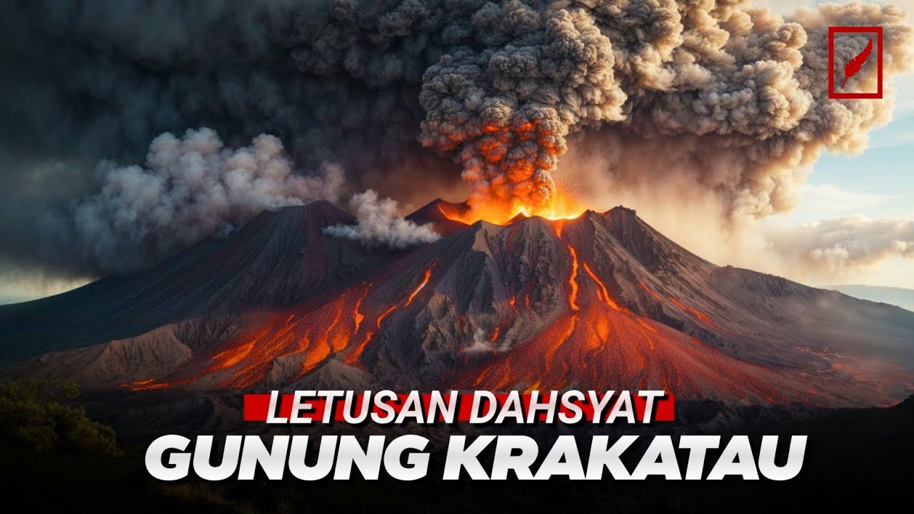Letusan Gunung Krakatau 1883 Yang Mengubah Sejarah Dunia - YouTube