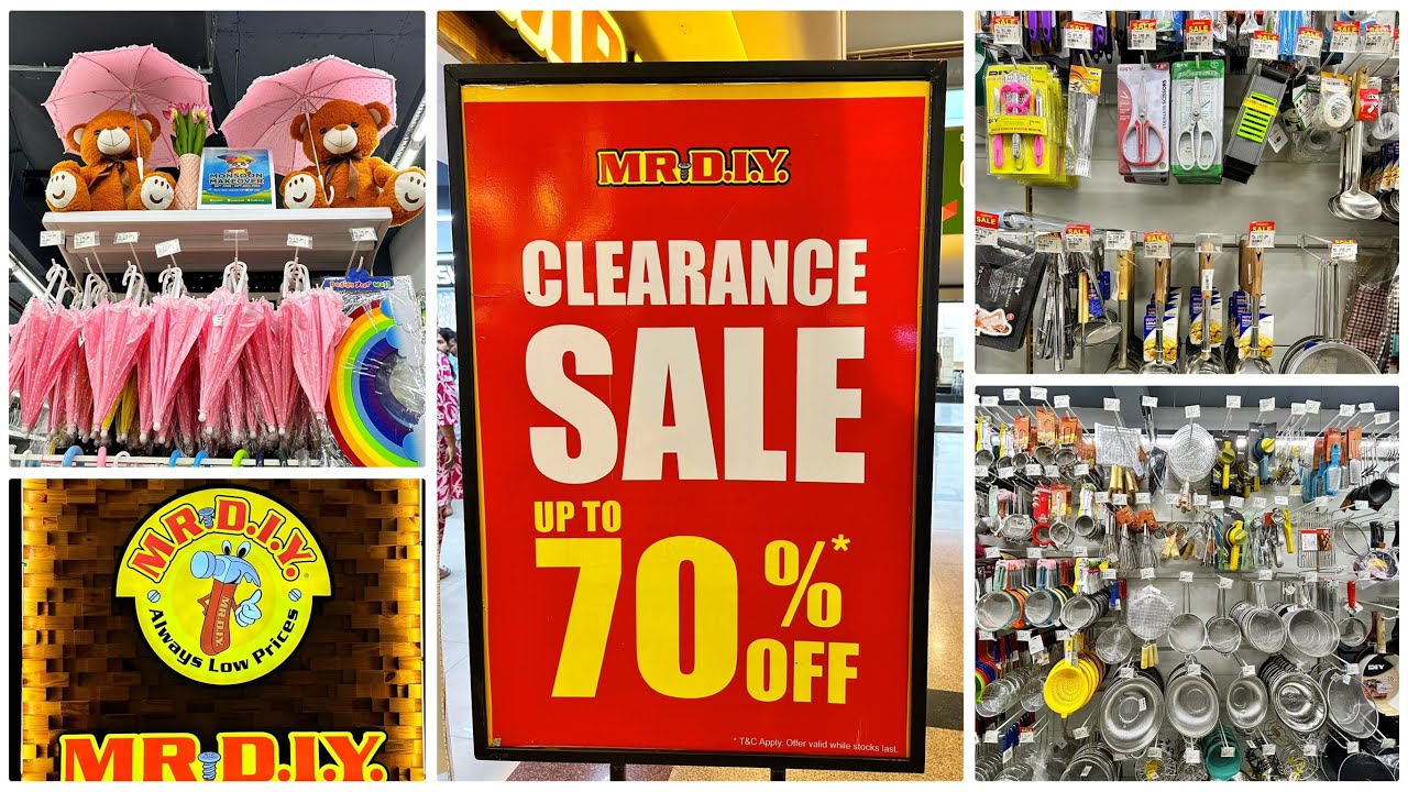 Sale Sale Sale | Mr DIY Clearance Sale Upto 70% Off | Mr DIY Store Tour ...
