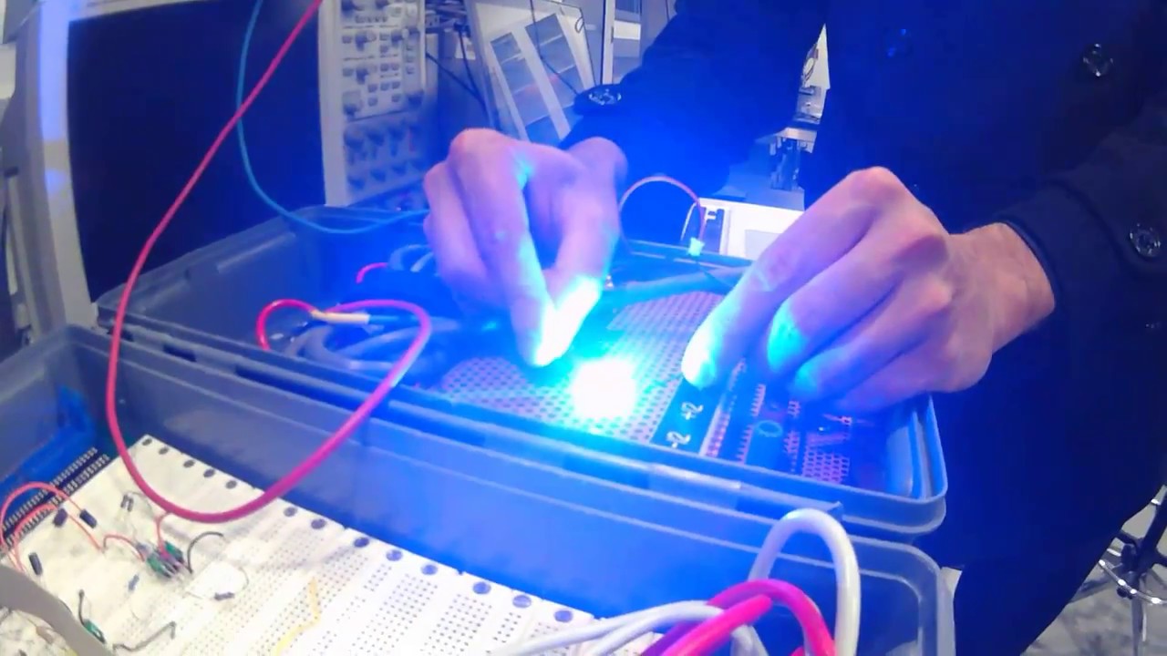 High Powered LED Test - YouTube