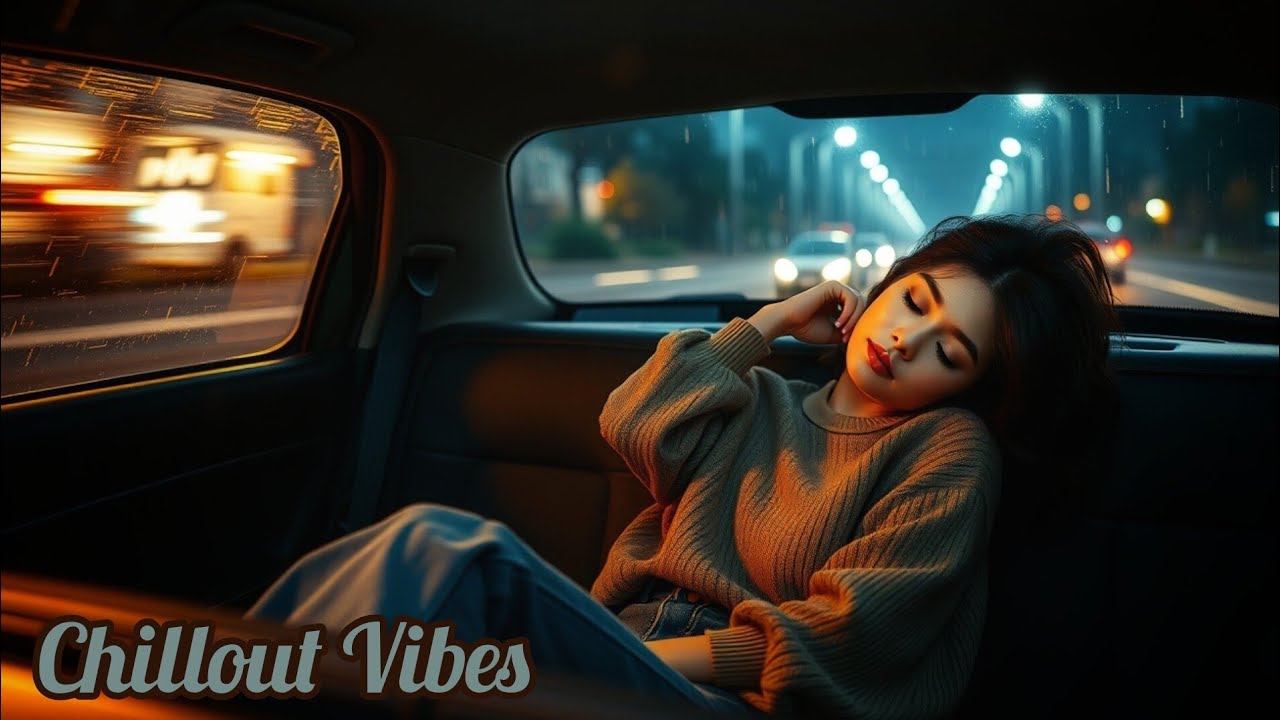 1 Hour Rainy Night Escape: Serene Chillout Vibes in Motion - YouTube