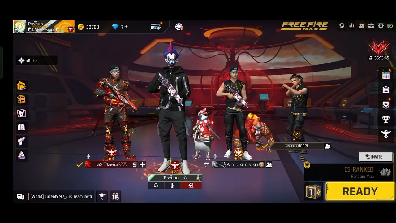 Free fire lobby - YouTube