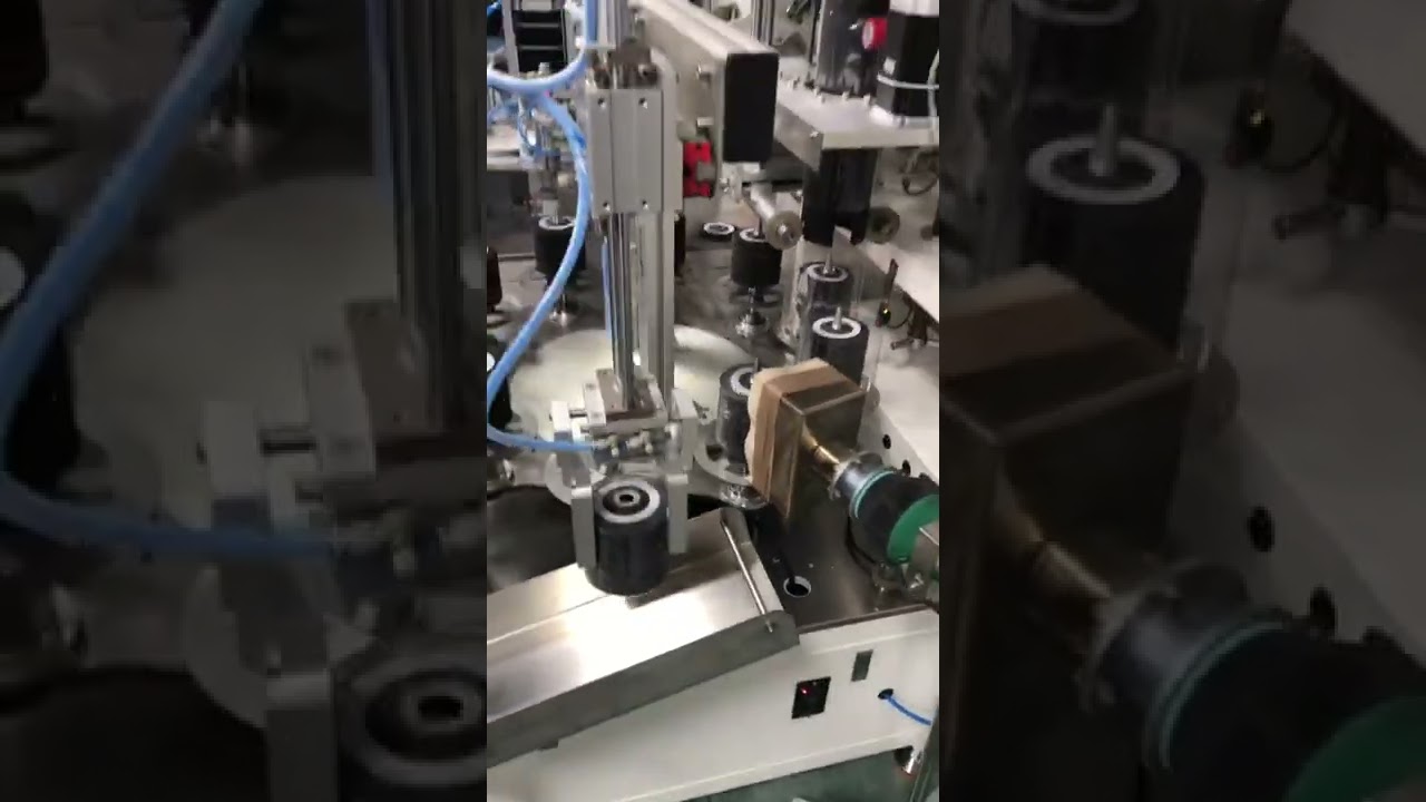 Proway New updated Flap disc packing machine - YouTube