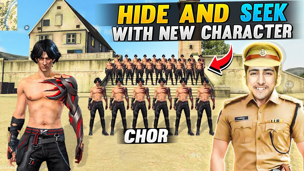 Orion Chor Character Vs Police Hide And Seek - Garena Free Fire - YouTube