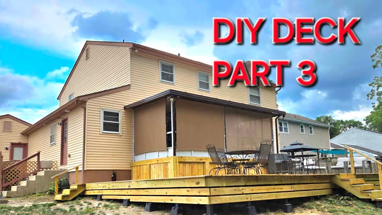 DIY DECK | PART 3 - YouTube