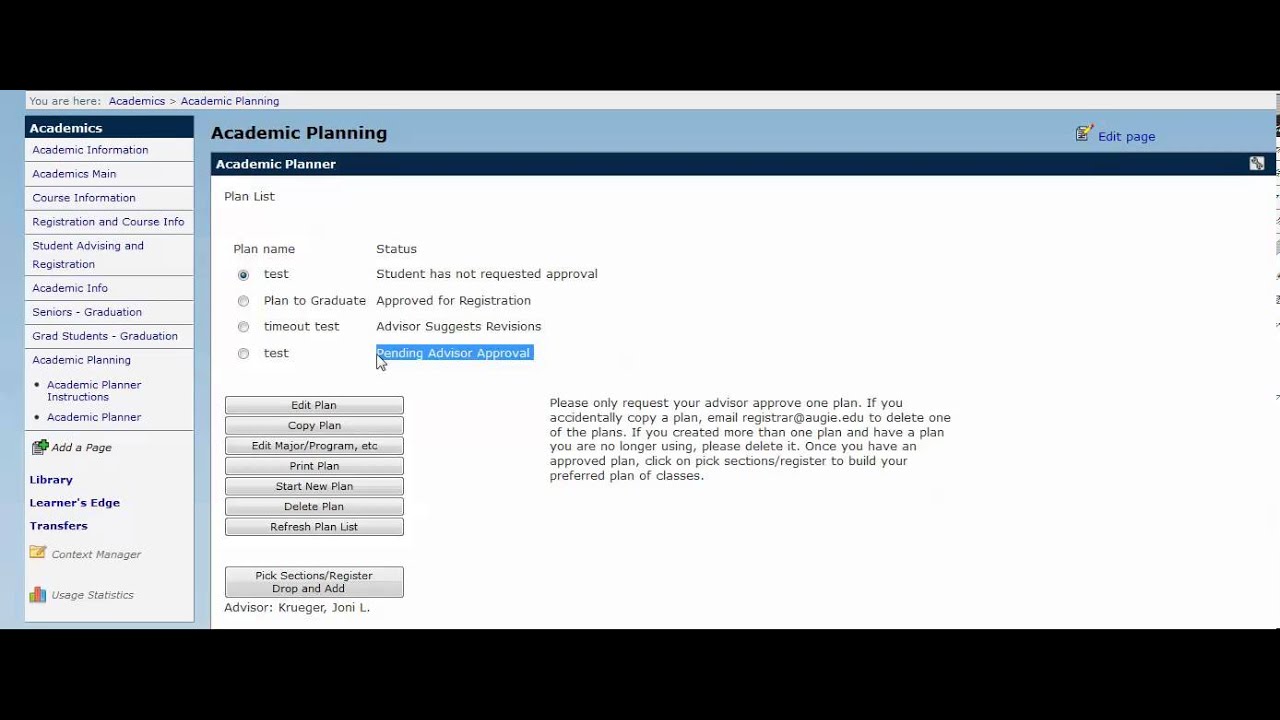 Plan Status Options - YouTube