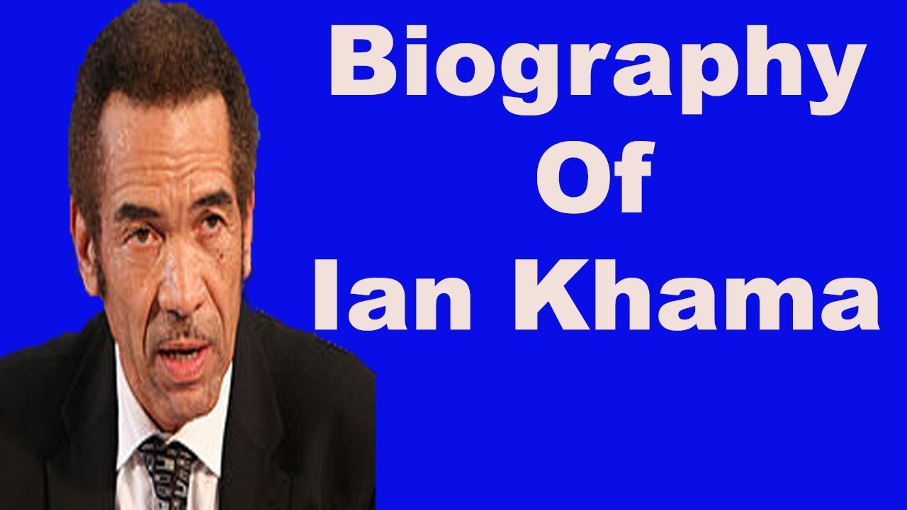 Biography of Ian Khama,Background,Achievements,Family - YouTube