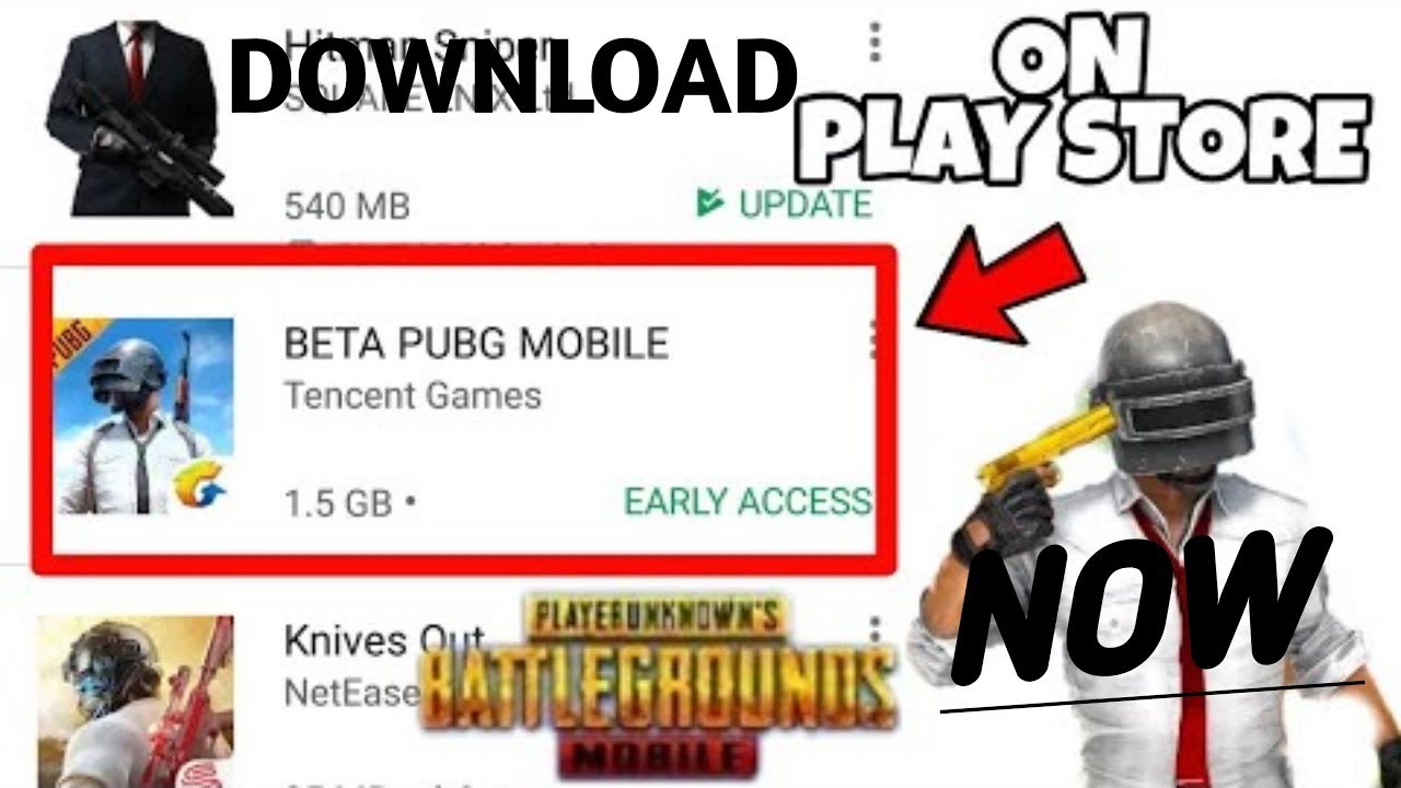 DOWNLOAD PUBG MOBILE Beta Version THROUGH GOOGLE PLAY "BETA VERSION ...