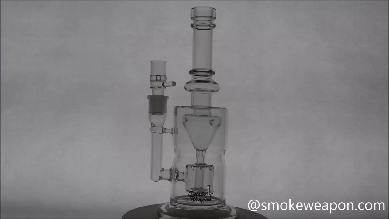 'The Funnel'Circ Perc Spiral Incycler Bong - YouTube