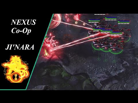 SC2 Nexus Co-Op - Ji'Nara - Ark Prisms build - YouTube
