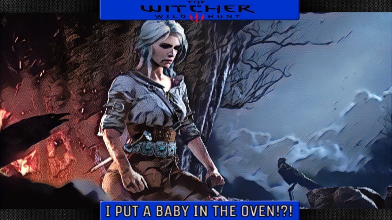 I put a baby in the oven?! Witcher 3 Funny Moment - YouTube