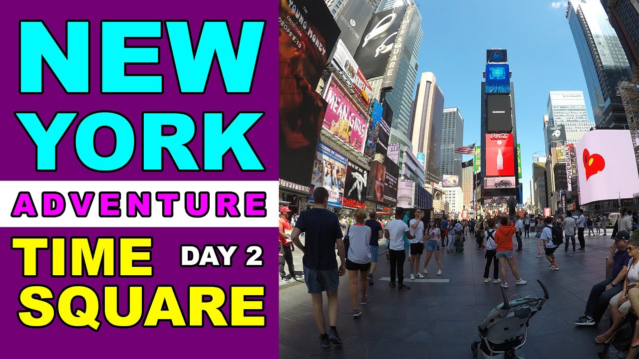 Pinoy Adventure in Time Square New York 2019 - Day 2 - YouTube