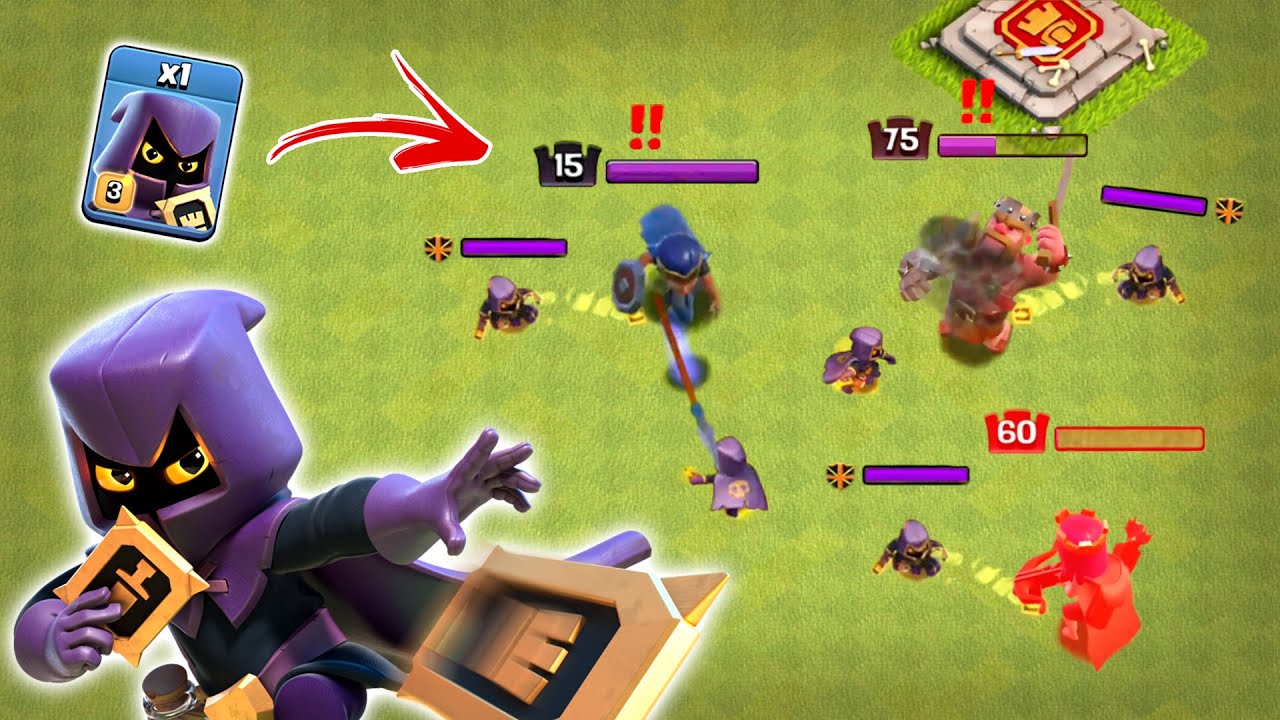 Headhunter vs All Heroes Clash of Clans | Coc New Troop Headhunter ...