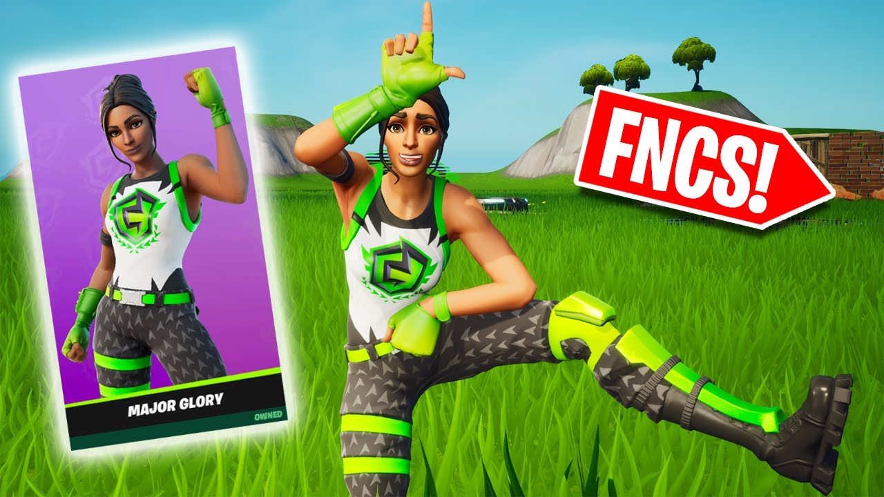 Major Glory Skin Gameplay + Review in Fortnite (FNCS Outfit!) - YouTube