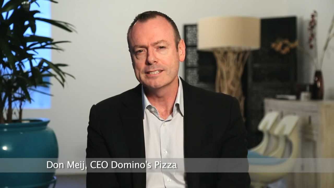 Don Meij Introduces Domino's New Classic Crust - YouTube
