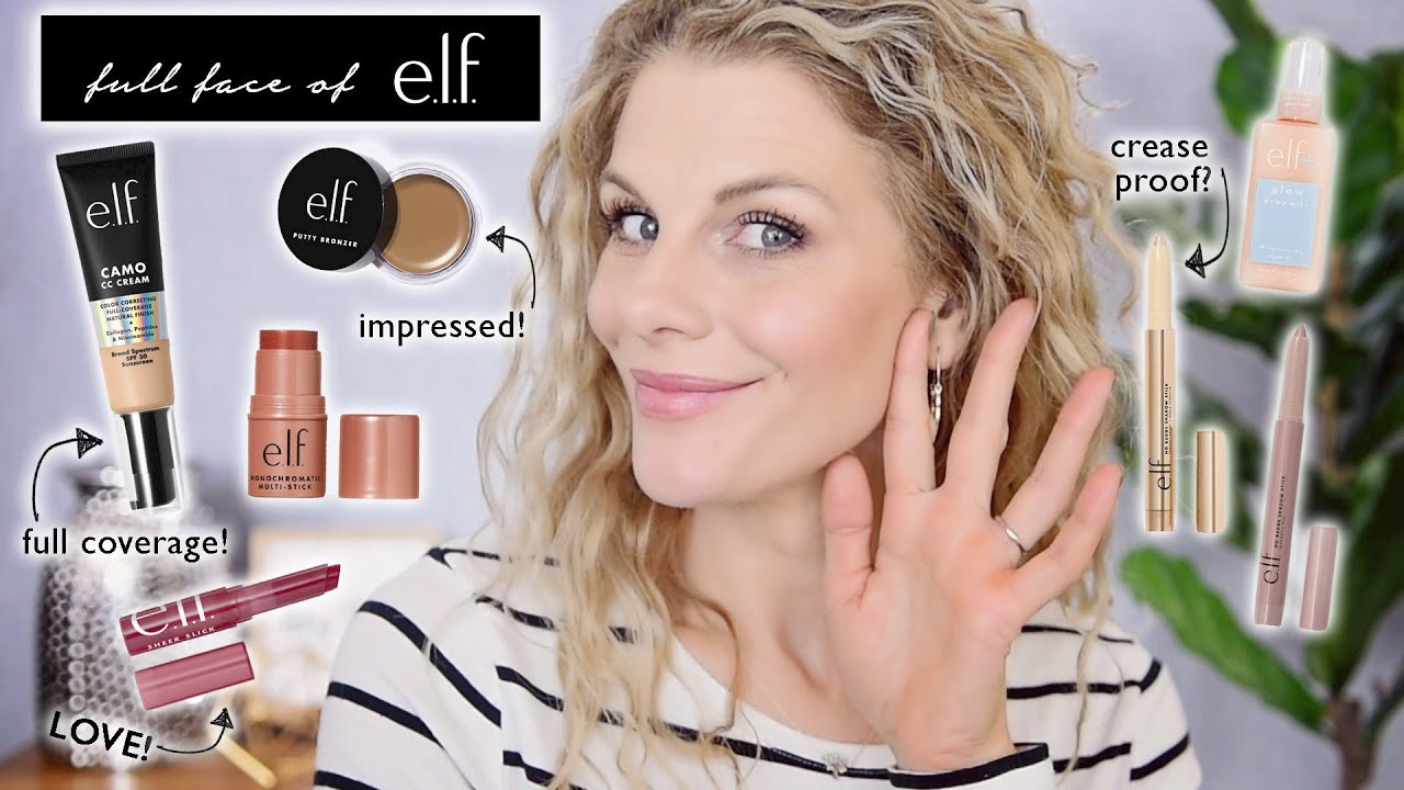 Full Face of ELF Favorites! - YouTube