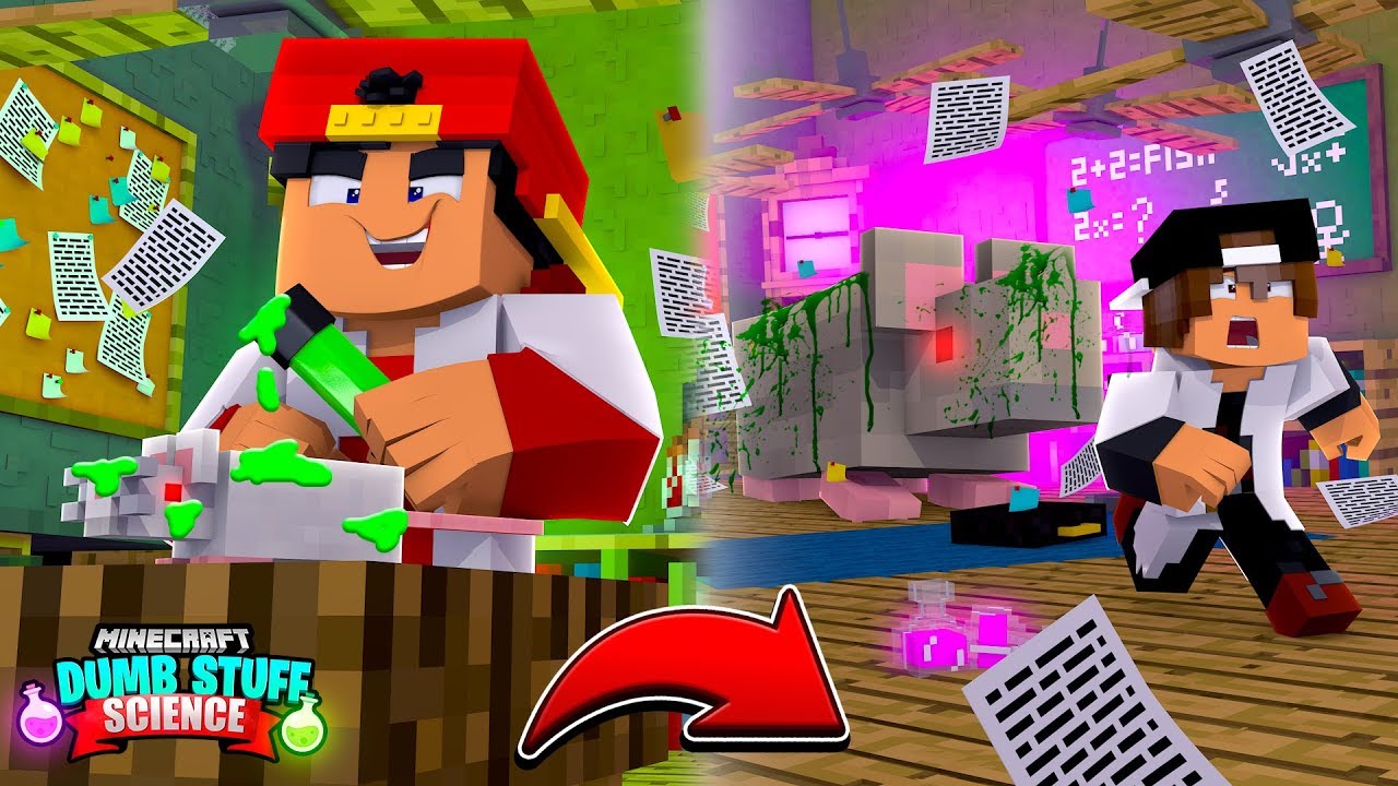 Minecraft DUMB STUFF SCIENCE - RAT EXPERIMENTS 🐀 - YouTube